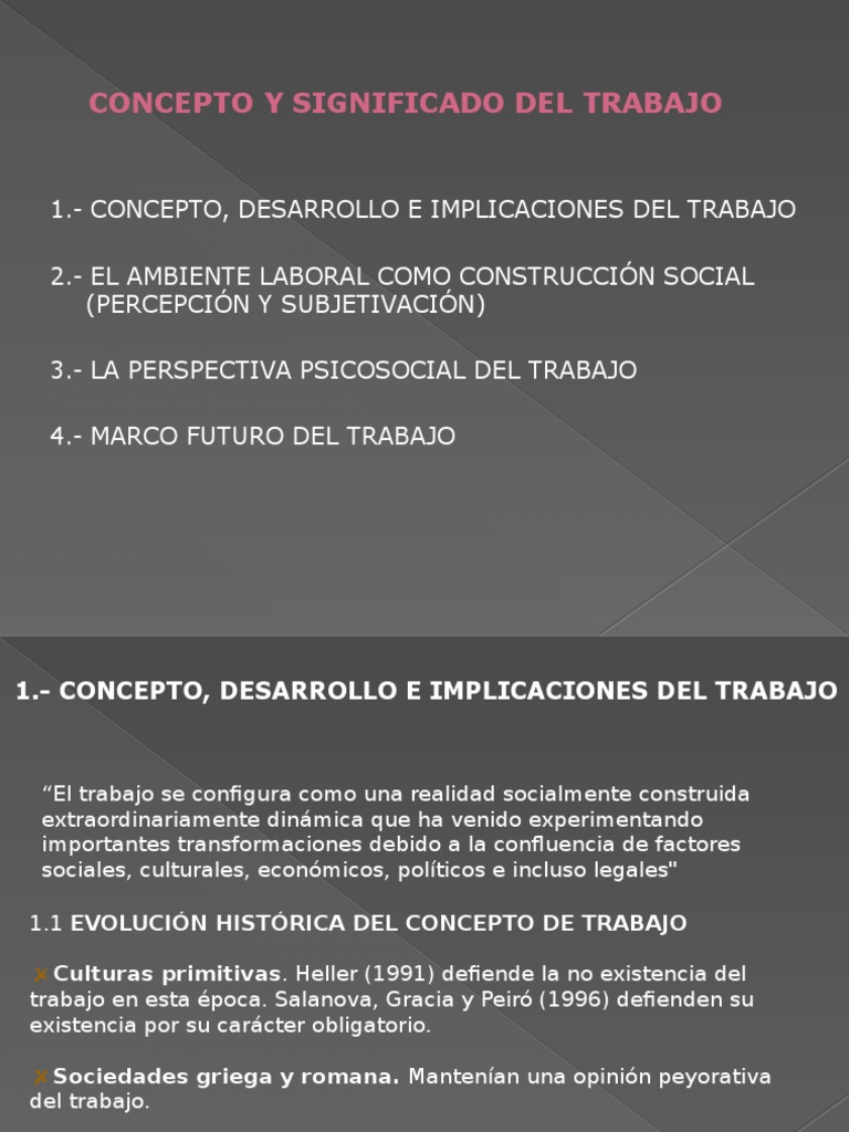 Qu Es El Trabajo Definicin Concepto Y Significado Qu Es El Trabajo Definicin Concepto Y Significado