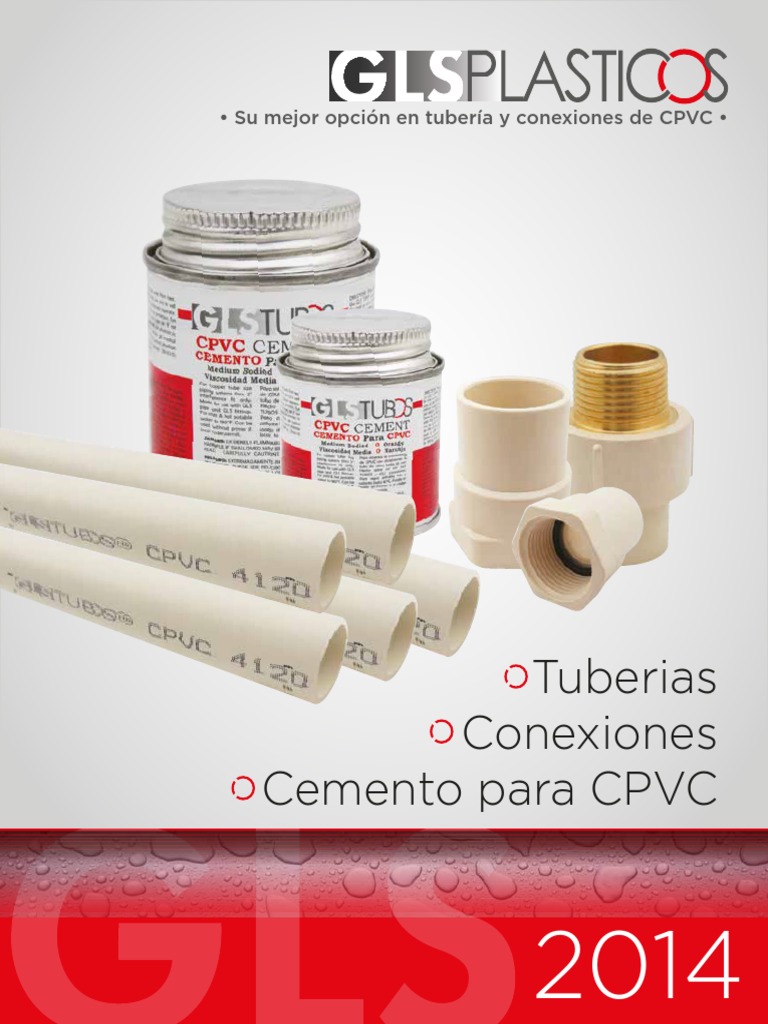 CPVC. Catalogo Productos CPVC | PDF | Tubería (transporte de fluidos ...
