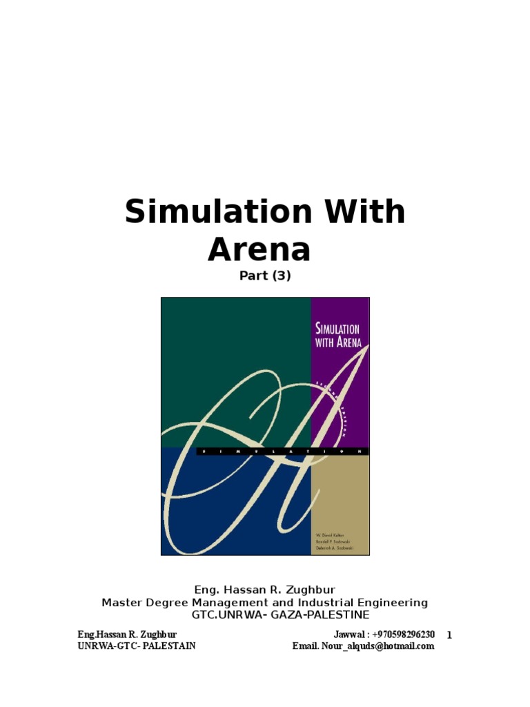 Simulation With Arena: Part | PDF | Computing | Software