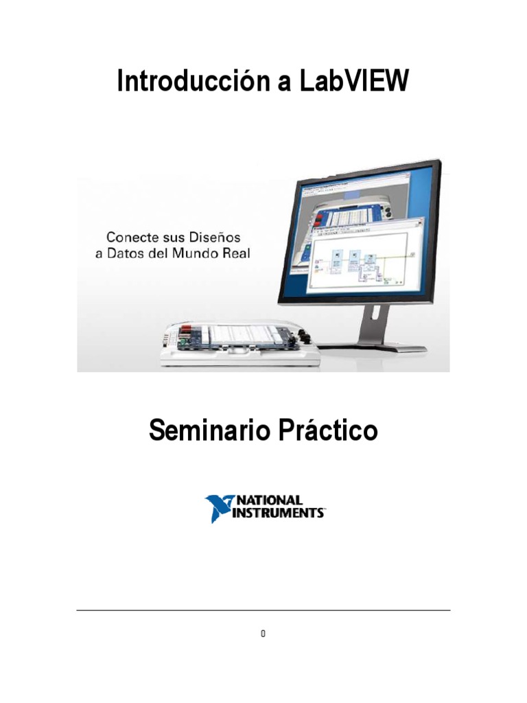 Manual de Ejercicios Introduccion A LabVIEW | PDF | Point and Click ...