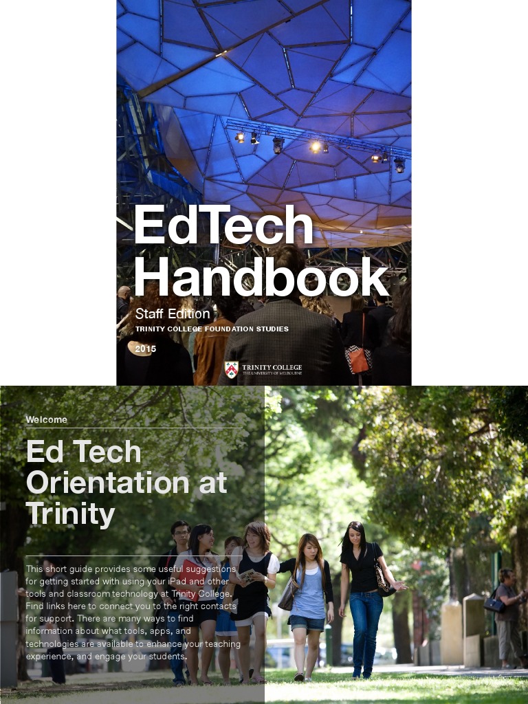 Staff EdTech Orientation | PDF | I Pad | Educational Technology