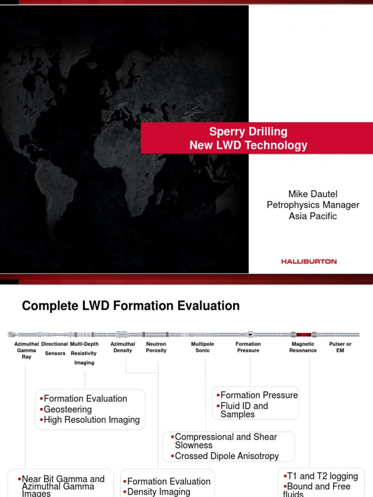 Sperry Sun - LWD New Technology | PDF | Applied And Interdisciplinary ...