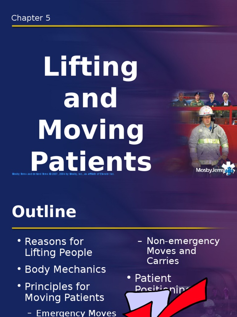 Ch05. Lifting and Moving Patients | PDF | Major Trauma | Medicine