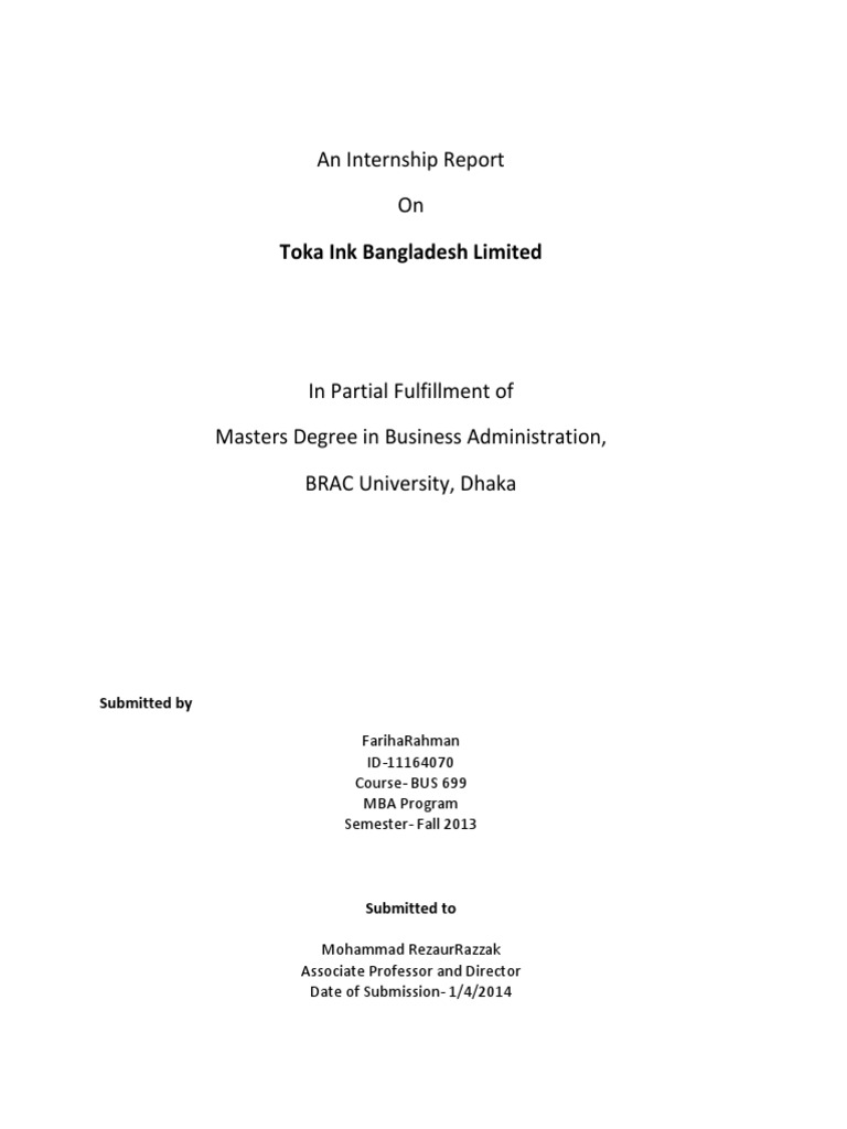 Toka Ink Bangladesh Limited | PDF | Lithography | Printing