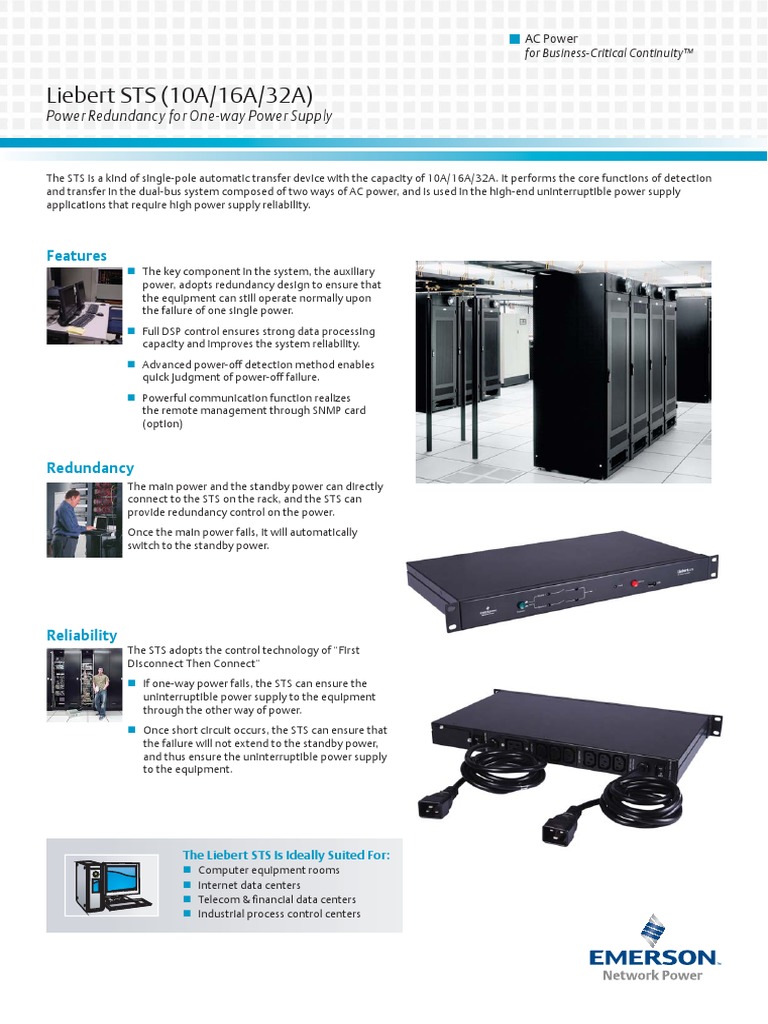 LTS Brochure 16-32 | PDF | Power Supply | Data Center