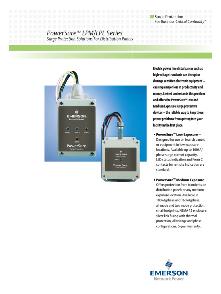 Powersure TVSS | PDF | Electrical Engineering | Electronics