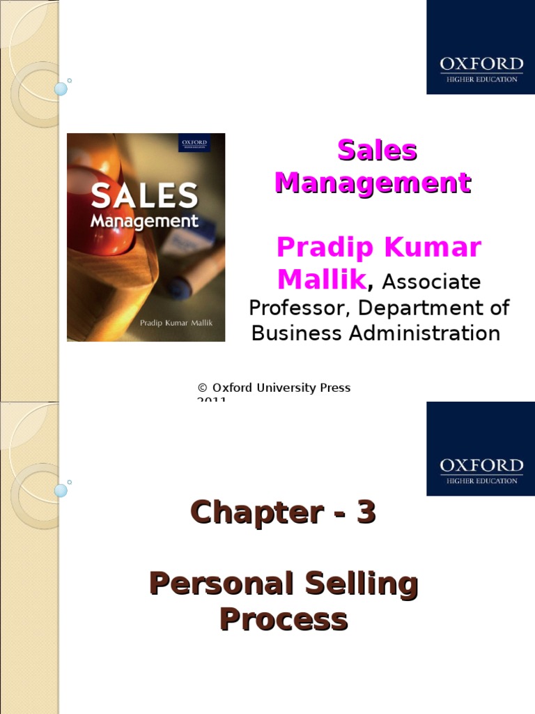 Personal Selling Process | PDF | Sales | Communication