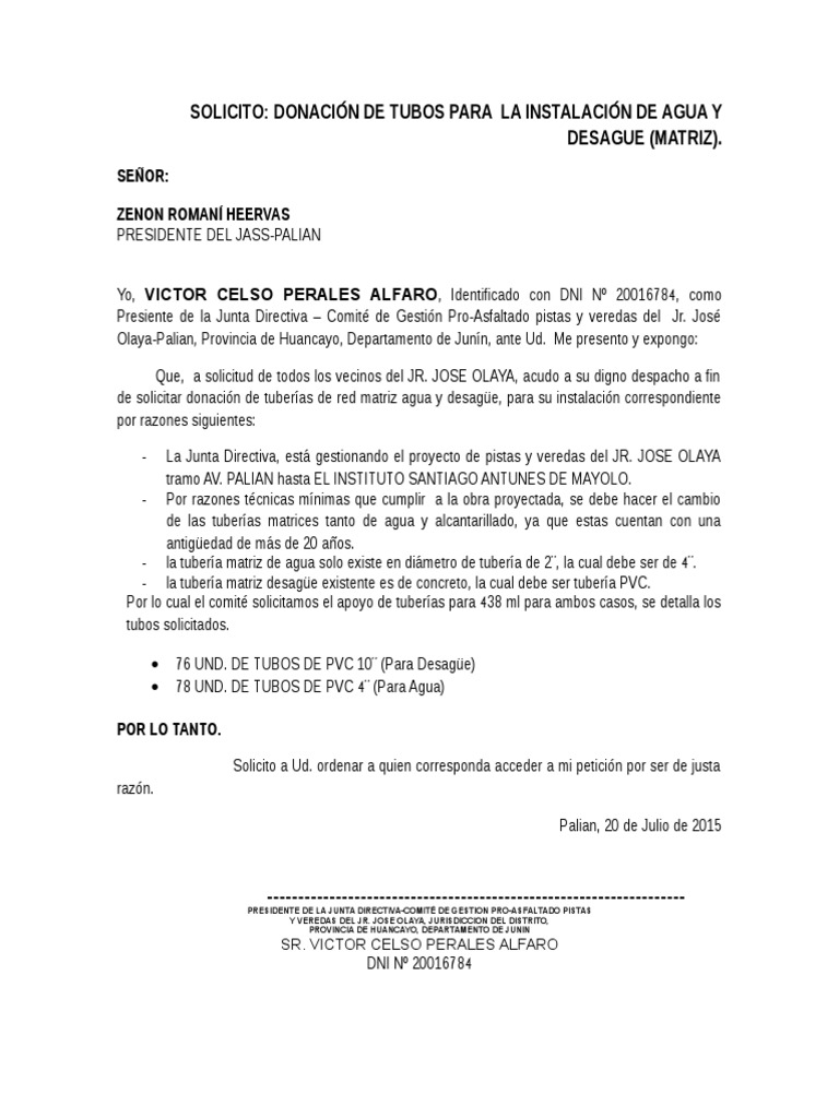 Solicitud, Jass Palian | PDF