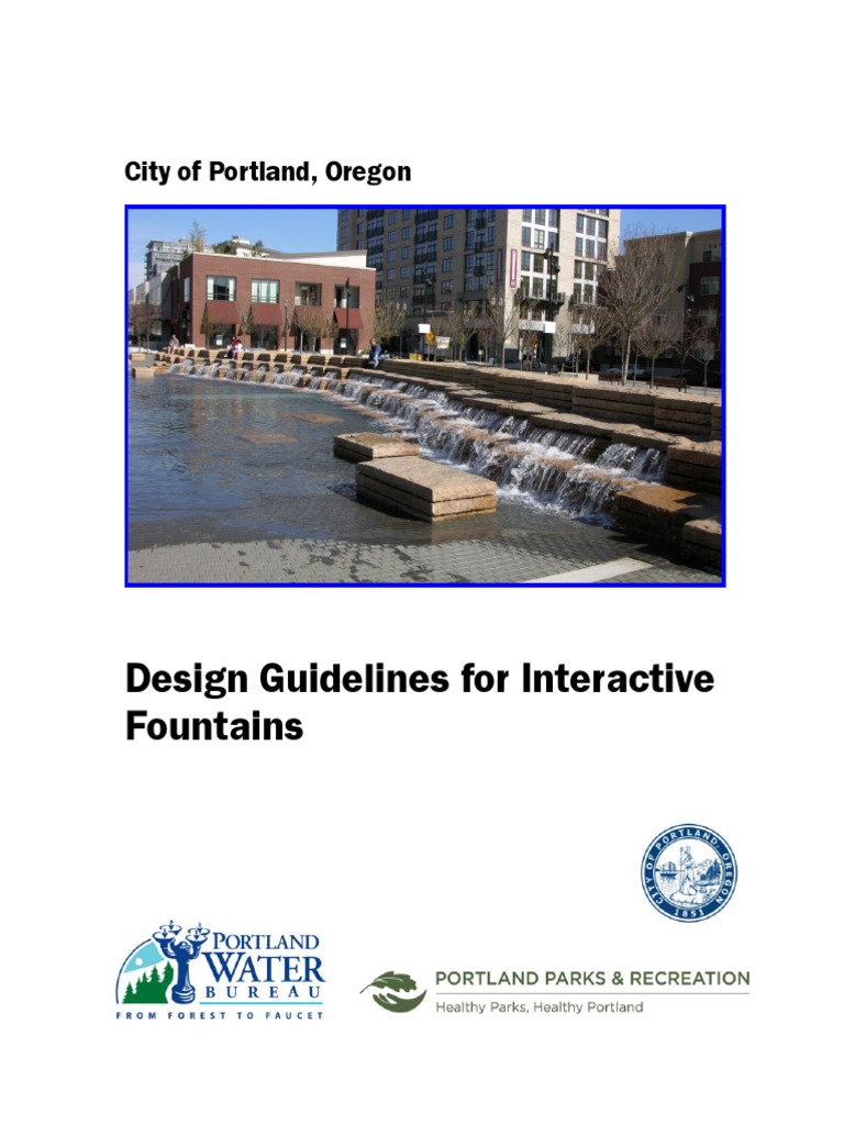 Design Guidelines For Interactive Fountains | PDF | Construction ...