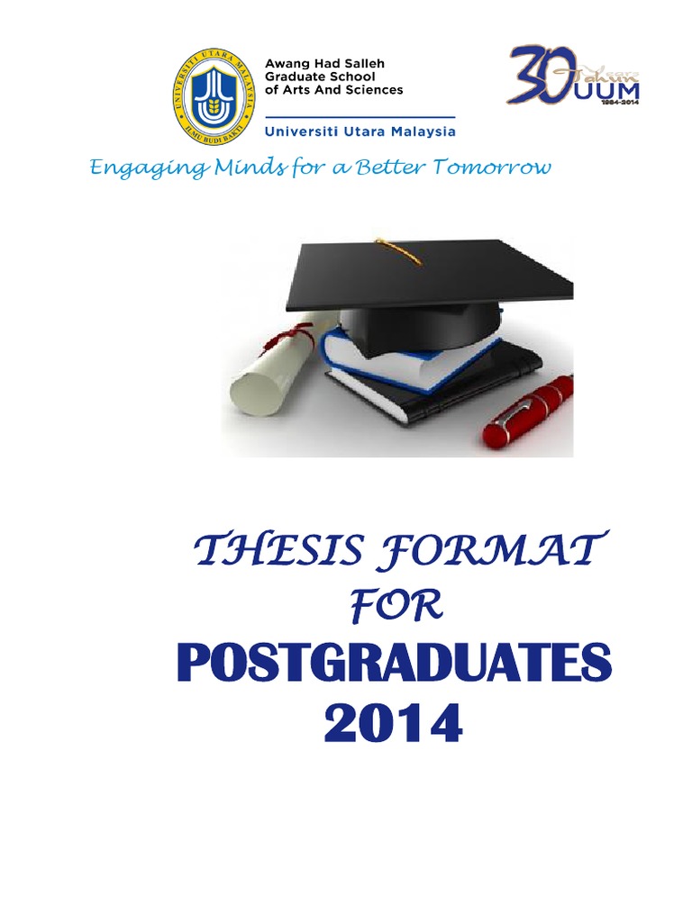 Format Penulisan Tesis Uum | PDF | Thesis | Distance Education