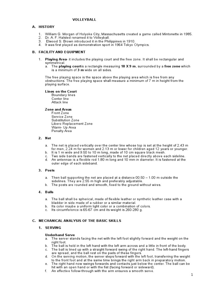 Volleyball Module | PDF | Volleyball | Hand