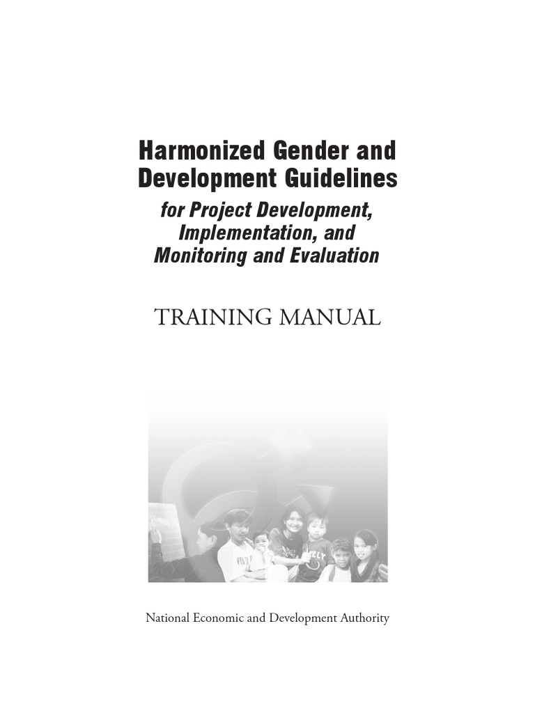 GAD Training Manual Final PDF | PDF | Gender And Development ...