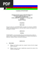 SASCO Constitution 2024 Overview | PDF | Government