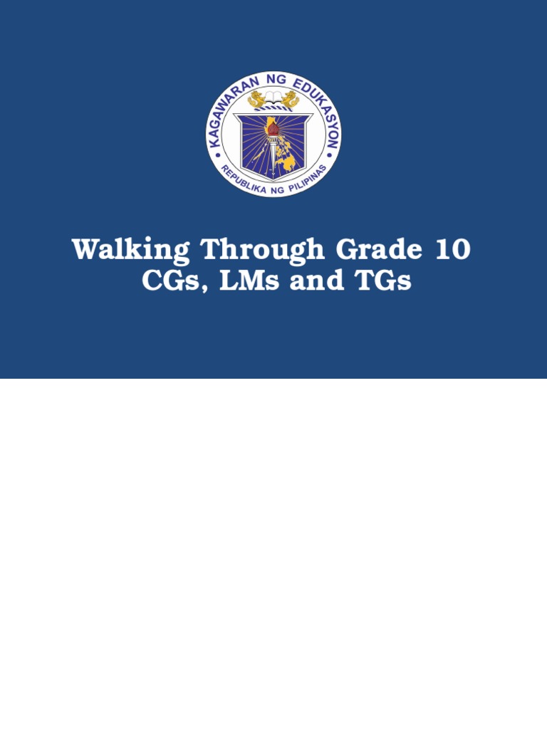 Walkthrough Grade 10 NTOT New | PDF | Educational Assessment | Curriculum
