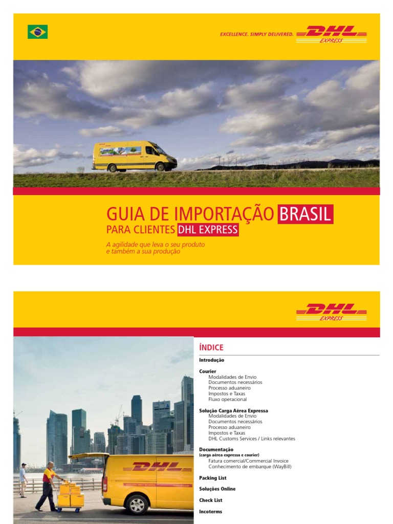 DHL Express Brazilian Import Guide BR PT | PDF | Indústrias | Business