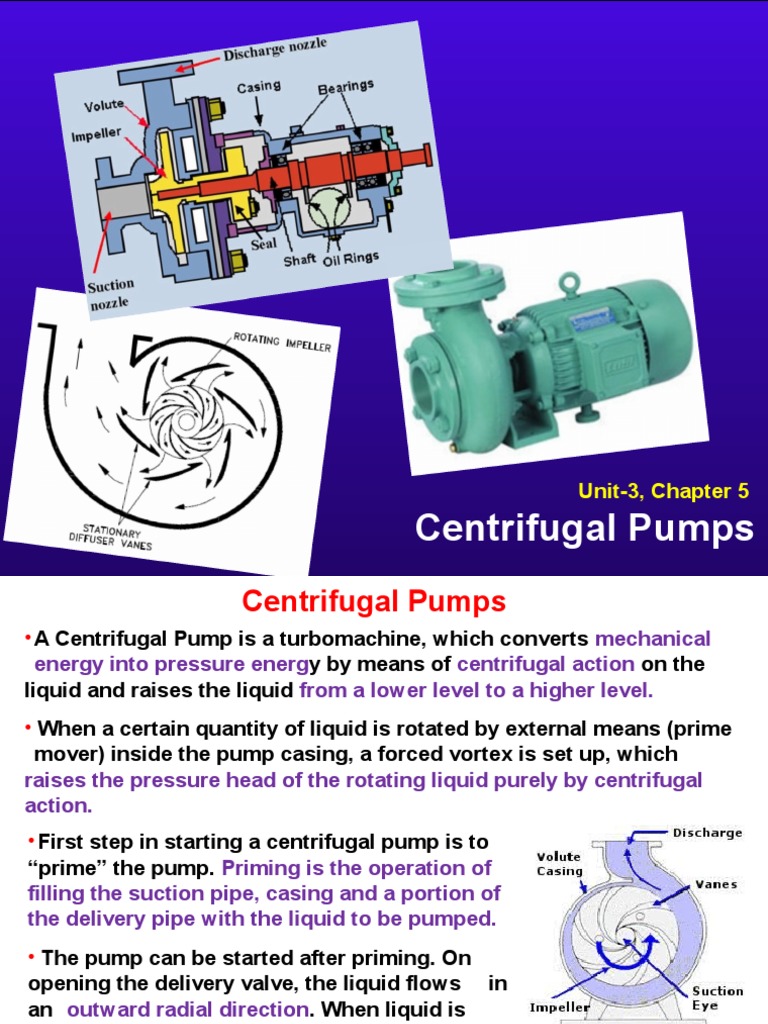 Centrifugal Pumps Explained: Parts, Operation, Efficiencies & More ...