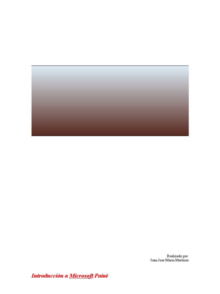Tutorial Microsoft Paint | Descargar gratis PDF | Microsoft Windows ...