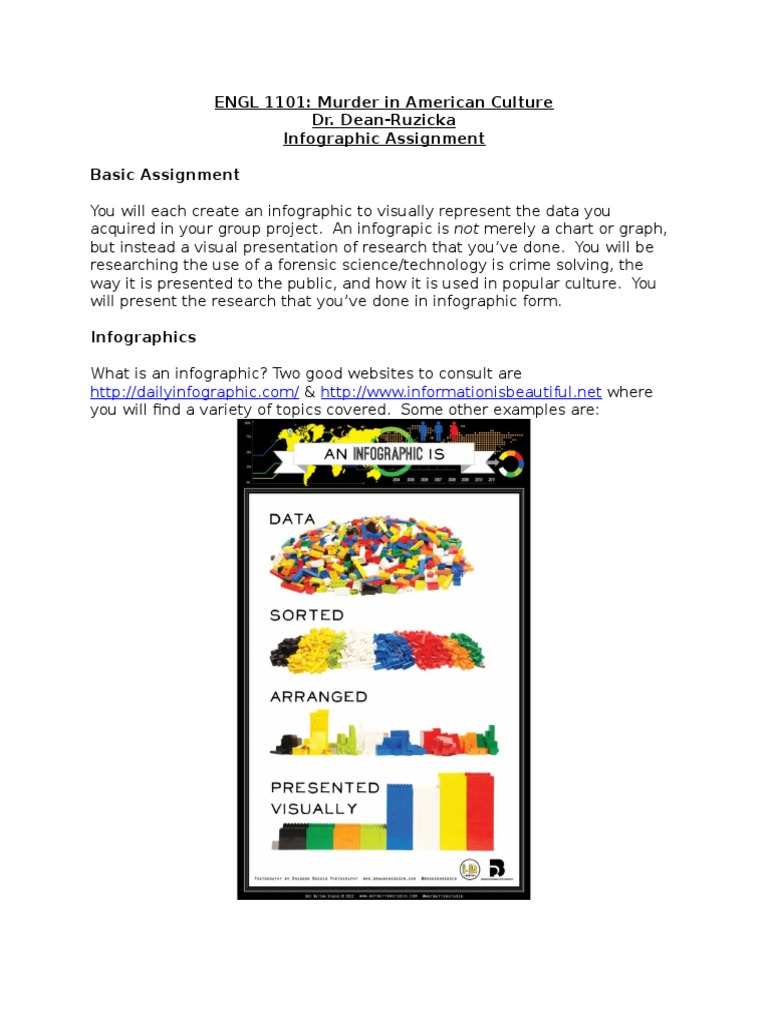 Infographic Assignment | PDF | Infographics | Semiotics