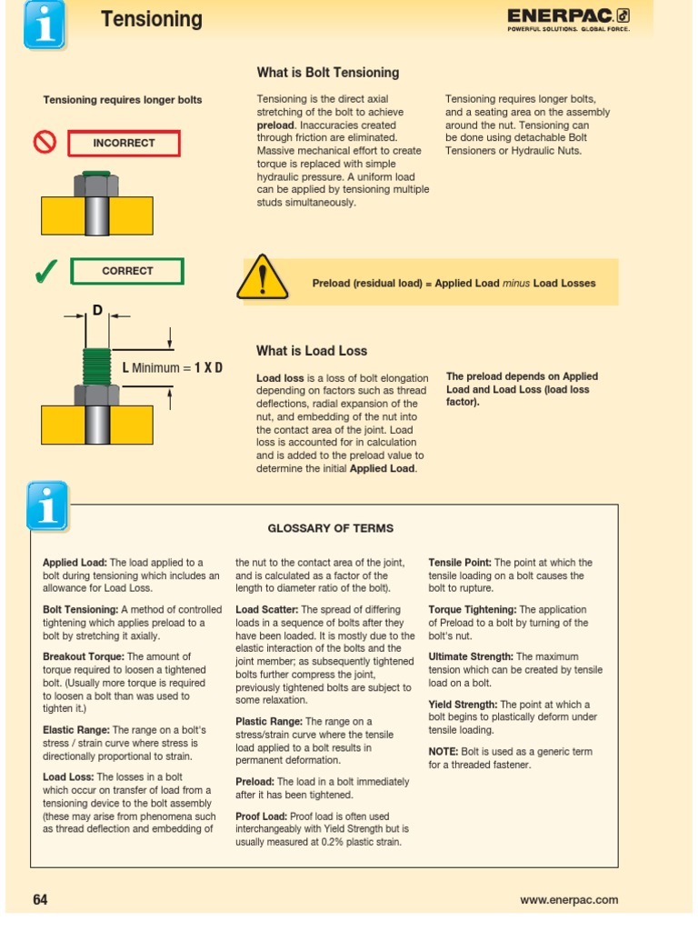 An In-Depth Guide to Bolt Tensioning: Procedures, Terminology, and Best ...