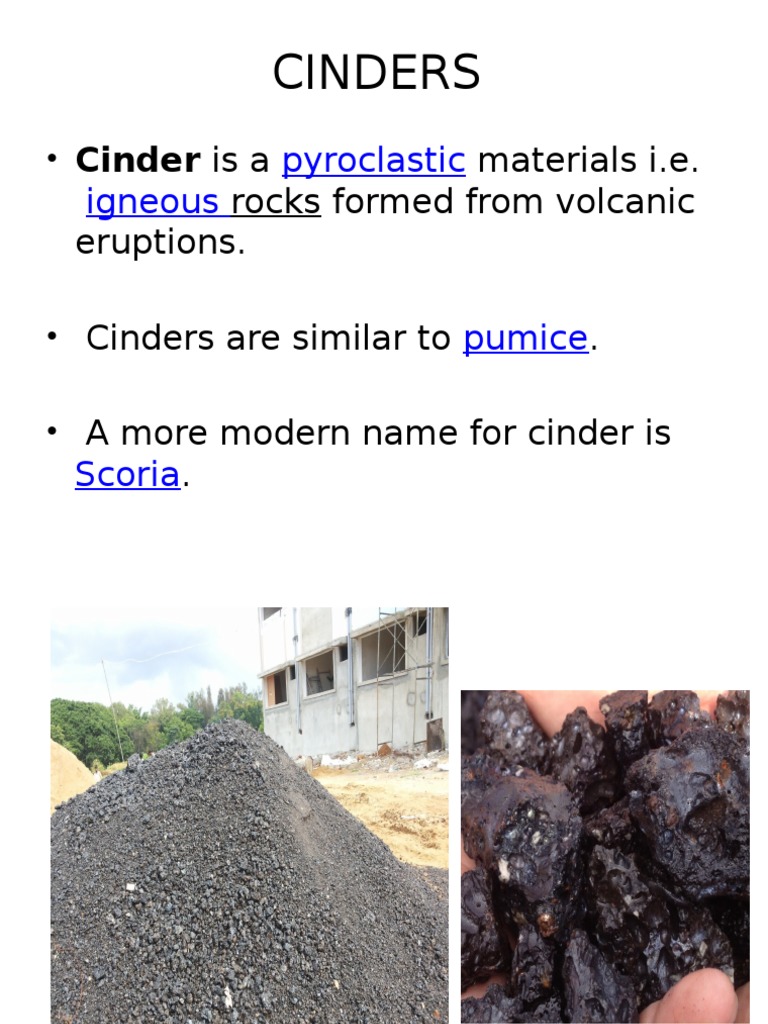Cinders: Pyroclastic Igneous | PDF | Art | Science & Mathematics