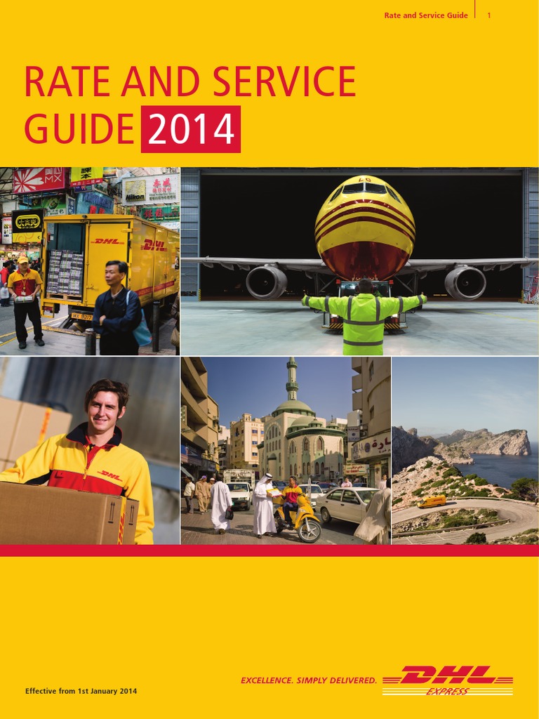 DHL Express Tariff Guide 2014 BR PT | PDF | Courier | Fee