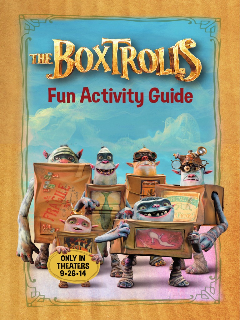 Boxtrolls Activity Sheets | PDF | Leisure