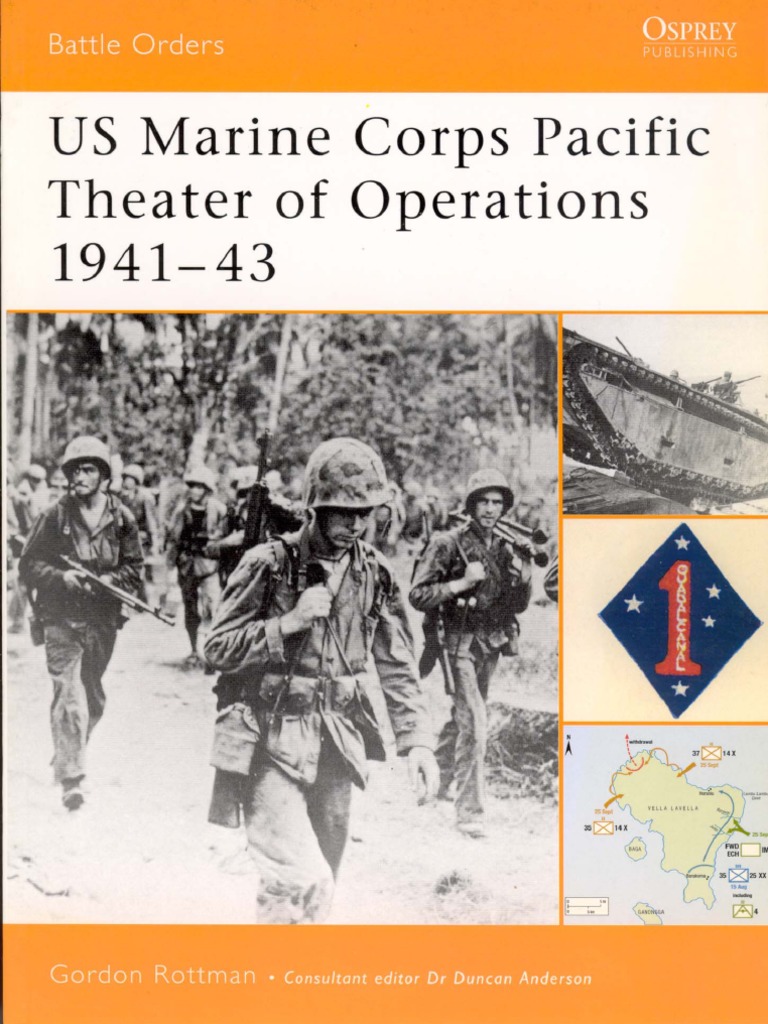 Osprey - Battle Orders 001 - Us Marine Corps Pacific Theater of ...