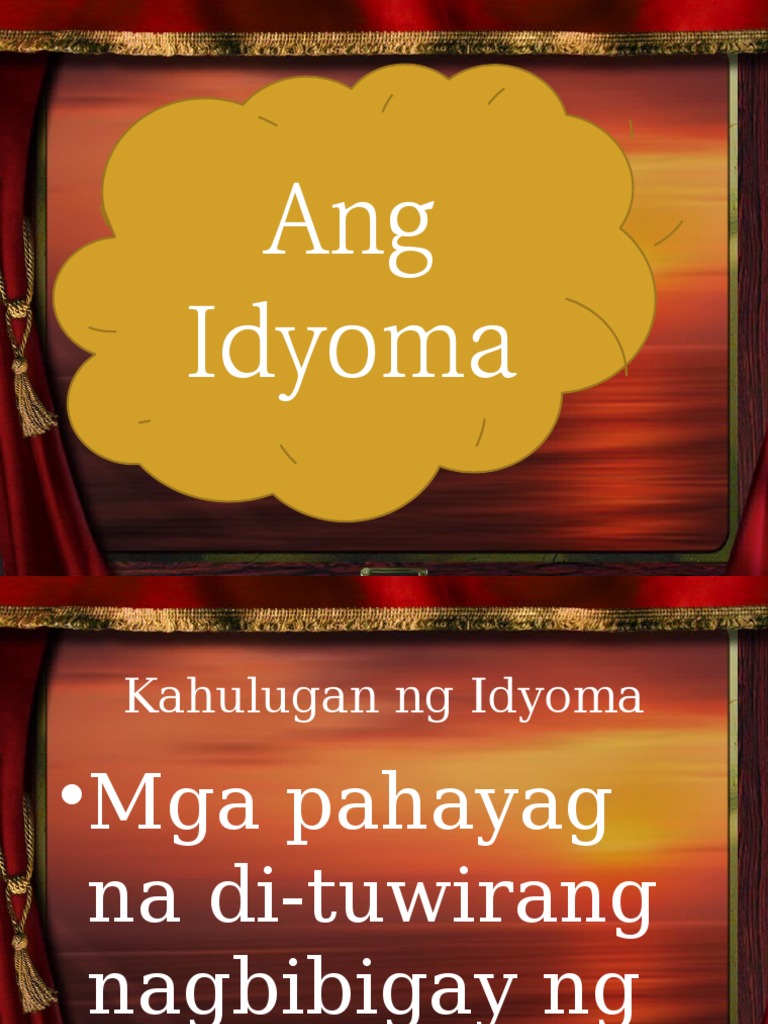 Idyoma_ppt