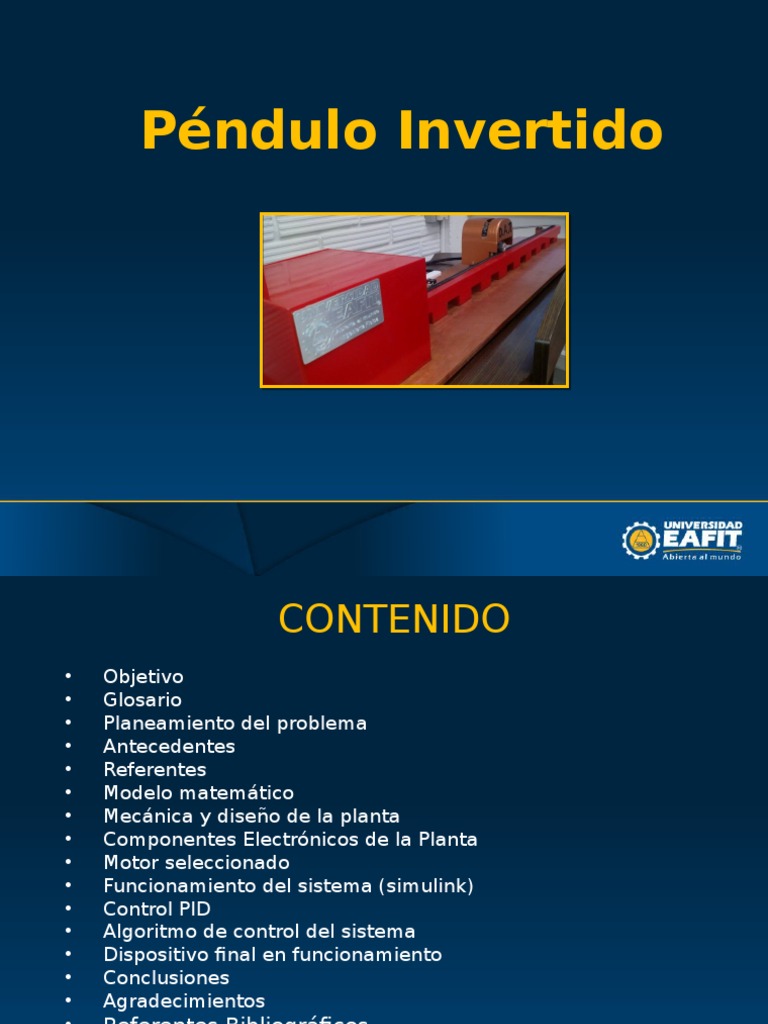 Pendulo Invertido | PDF | Ingenieria Eléctrica | Física