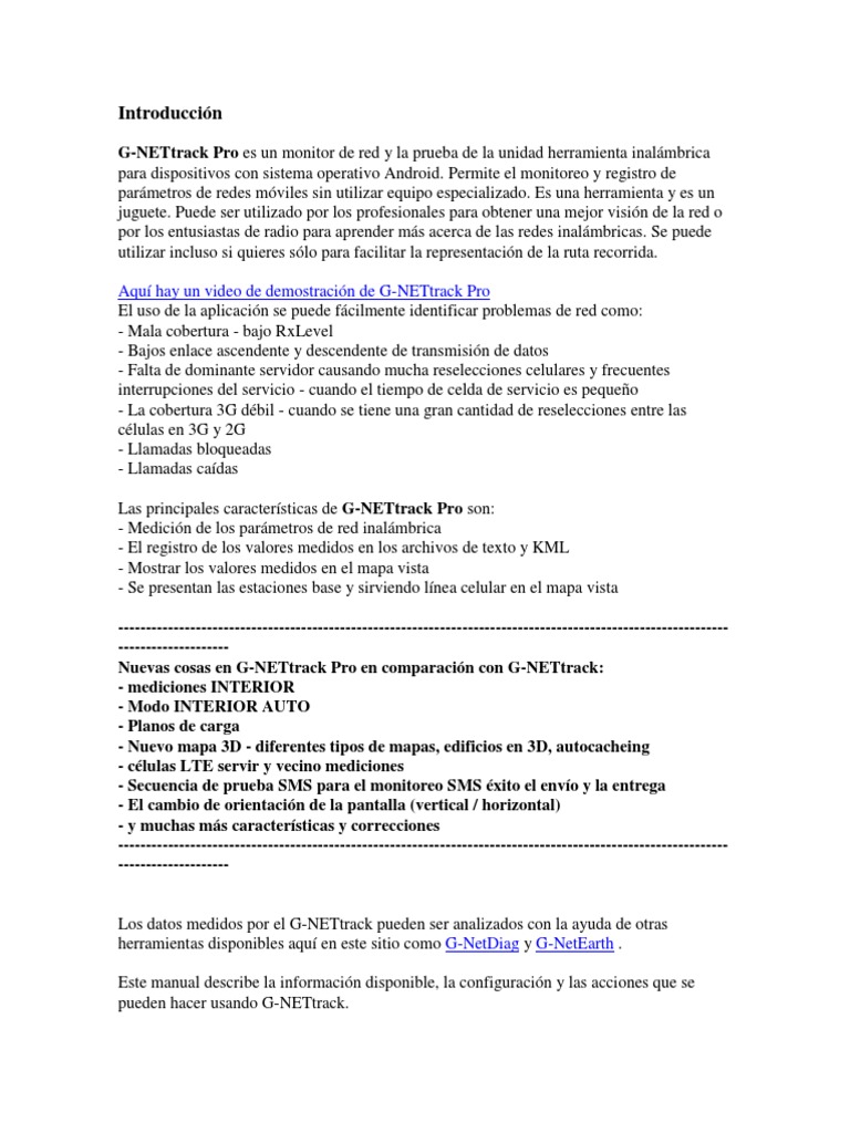 G Net Track | PDF | 3 G | Sistema de Posicionamiento Global