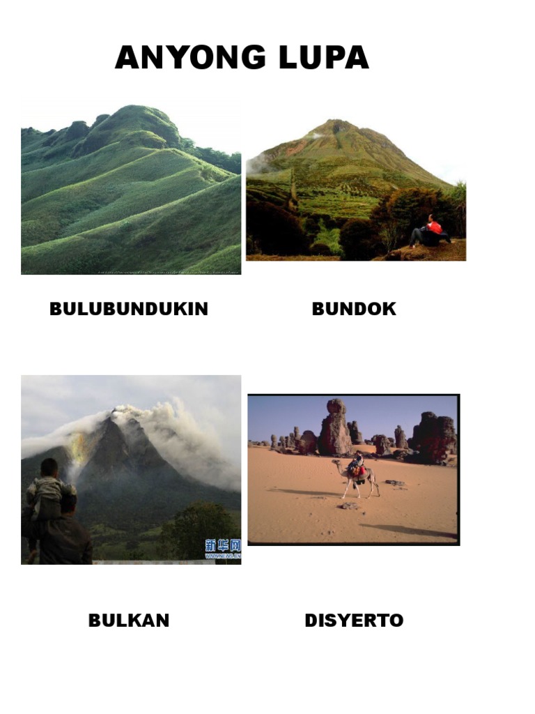 Anyong Lupa Bulubundukin