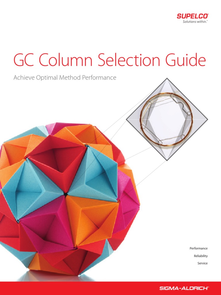 GC Column Selection Guide | PDF | Gas Chromatography | Chromatography
