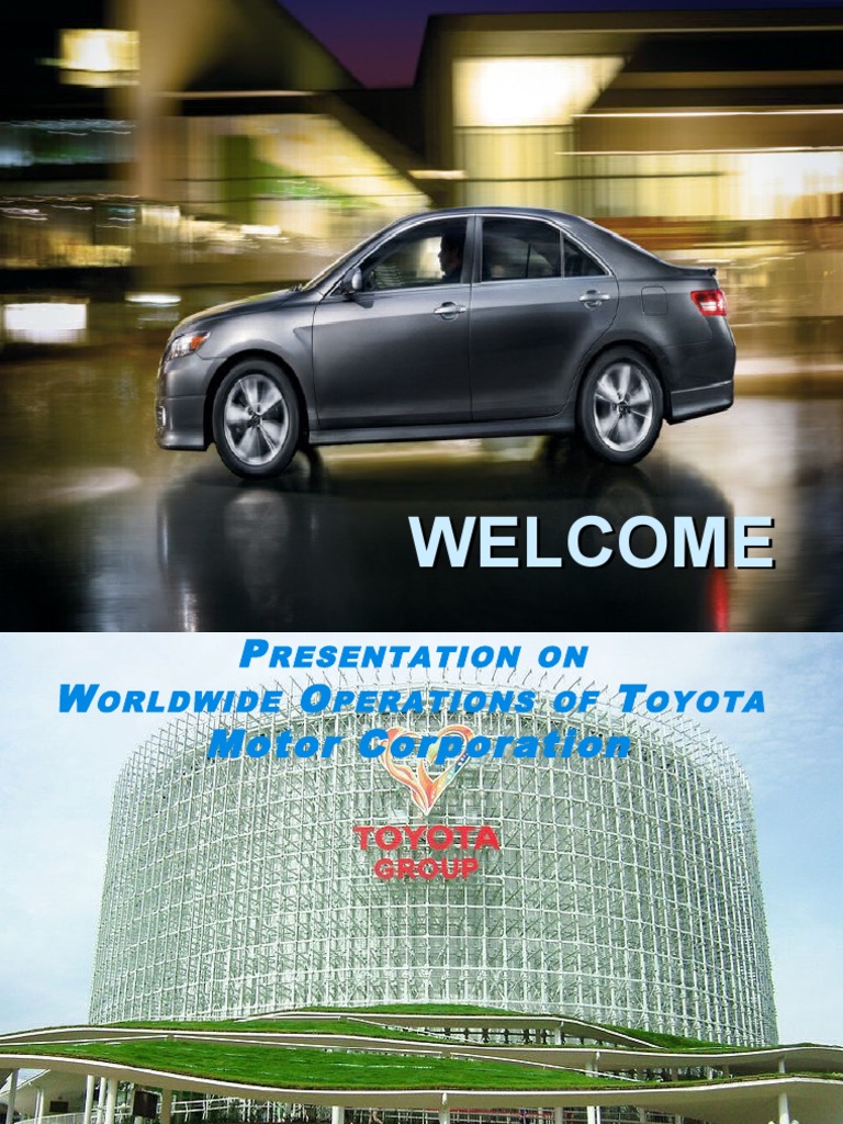 Worldwide Operations of Toyota | PDF | Toyota | Car