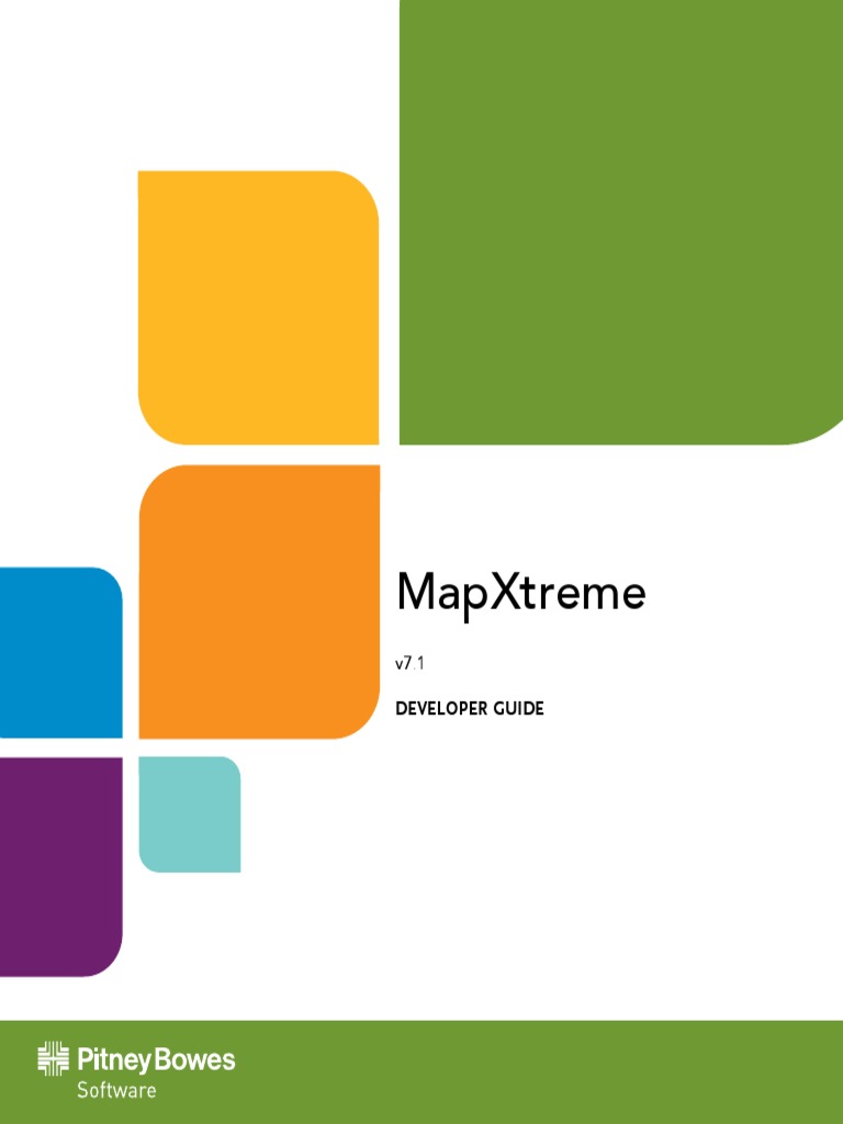 MapXtreme DeveloperGuide | PDF | Computing | Software