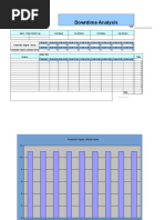Downtime Report Template | PDF | Computing | Software