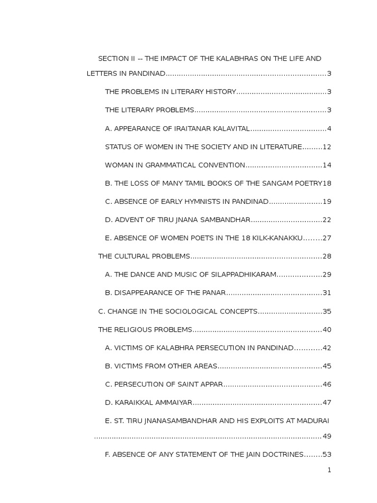 Kalabhras Part 2 Extended | PDF | Tamils | Jainism