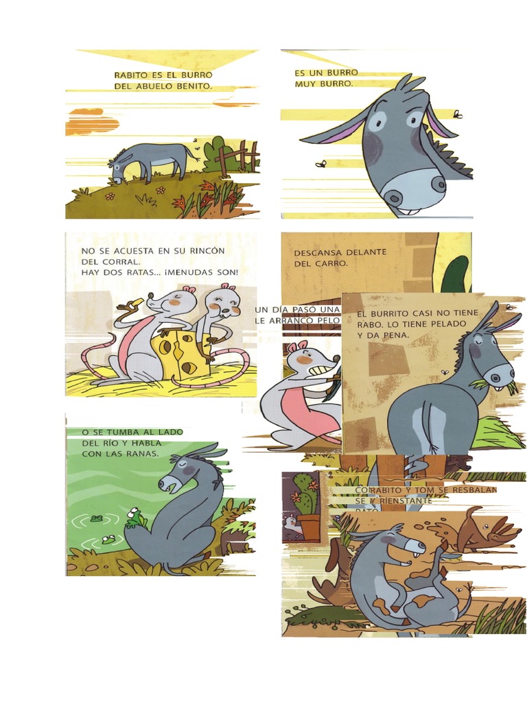 Cuento de La RR Con Imagenes | PDF