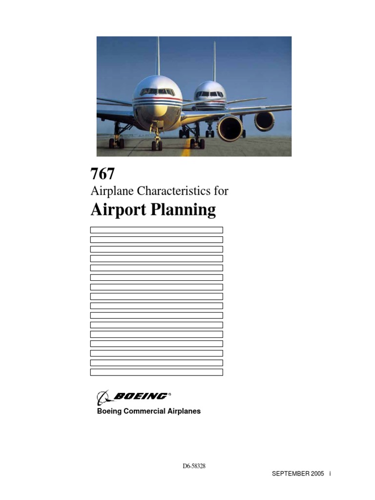 Boeing 767 Airport Planning Guide | PDF