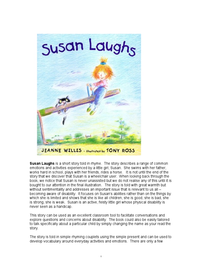 Susan Laughs Guidelines | Download Free PDF | Vocabulary | Senses