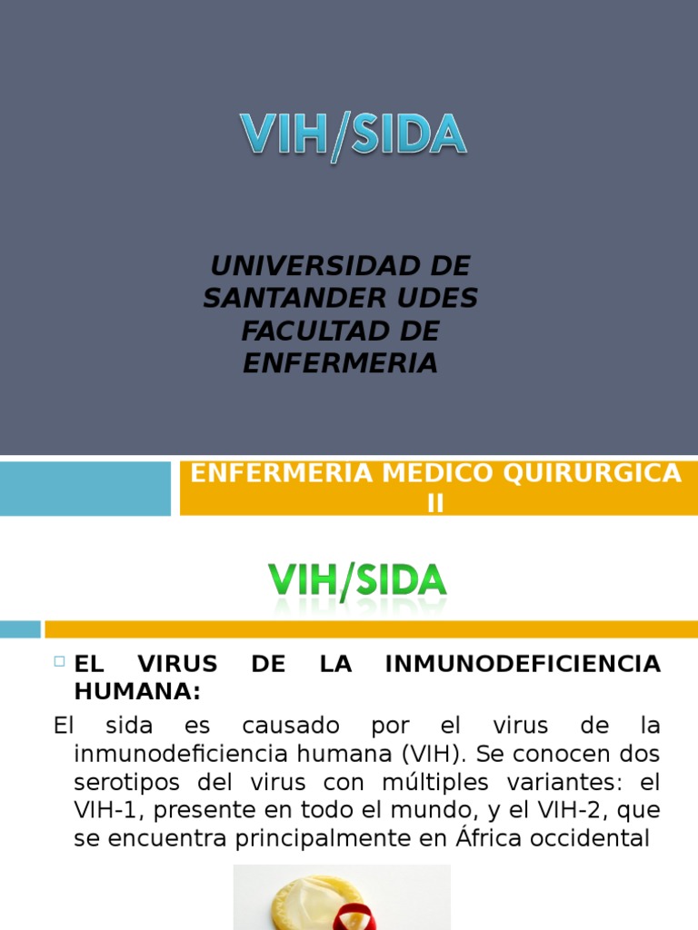 VIH/SIDA: Prevención y Manejo en Enfermería | PDF | VIH | VIH / SIDA
