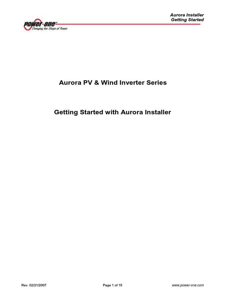 Get Started With Aurora Installer Software In Under 15 Minutes Pdf