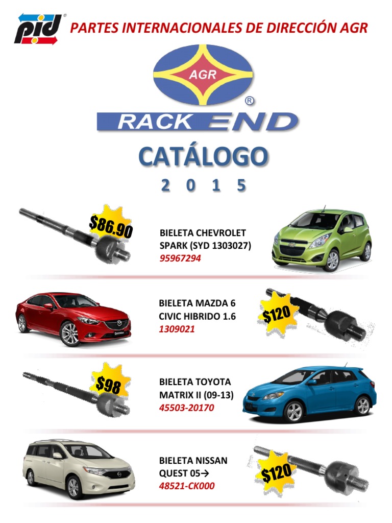 AGR - Catálogo | PDF | Volkswagen | Vehículos con tracción delantera