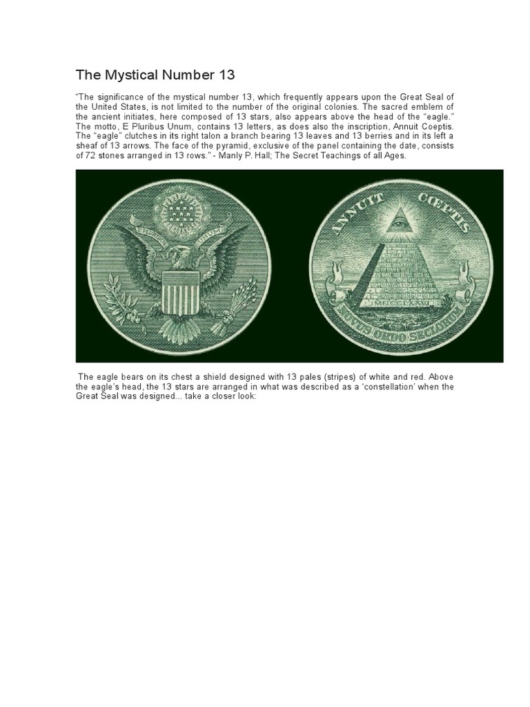 The Mystical Number 13 | PDF | Religion And Belief | Torah