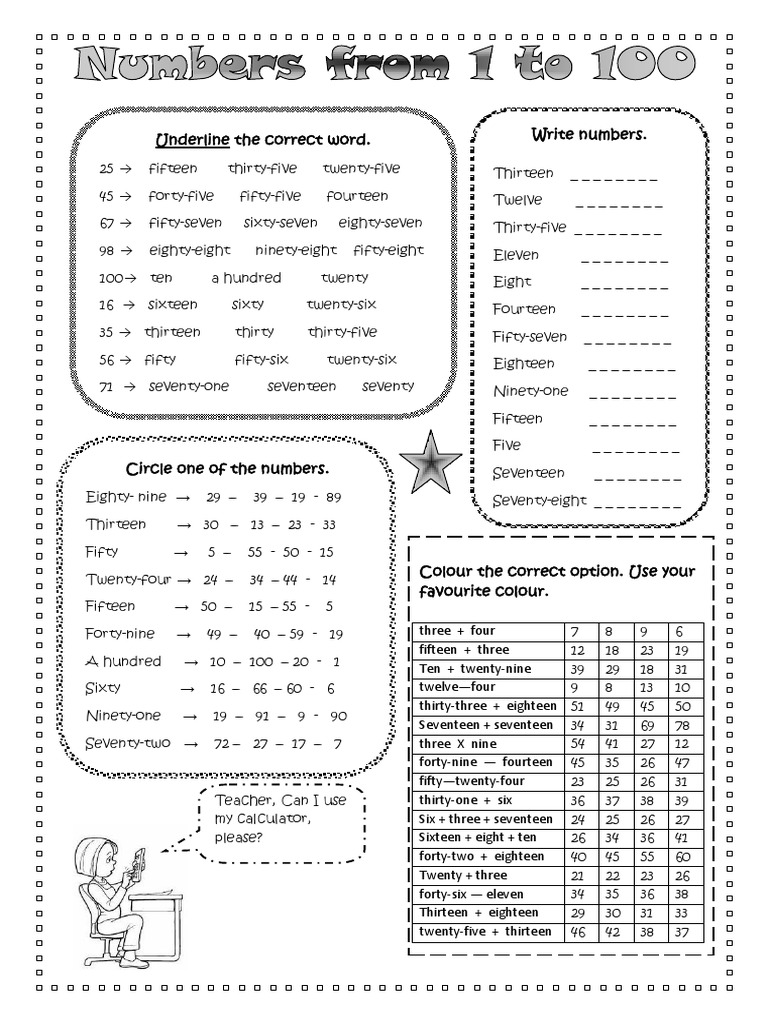 Numbers and Colors | PDF
