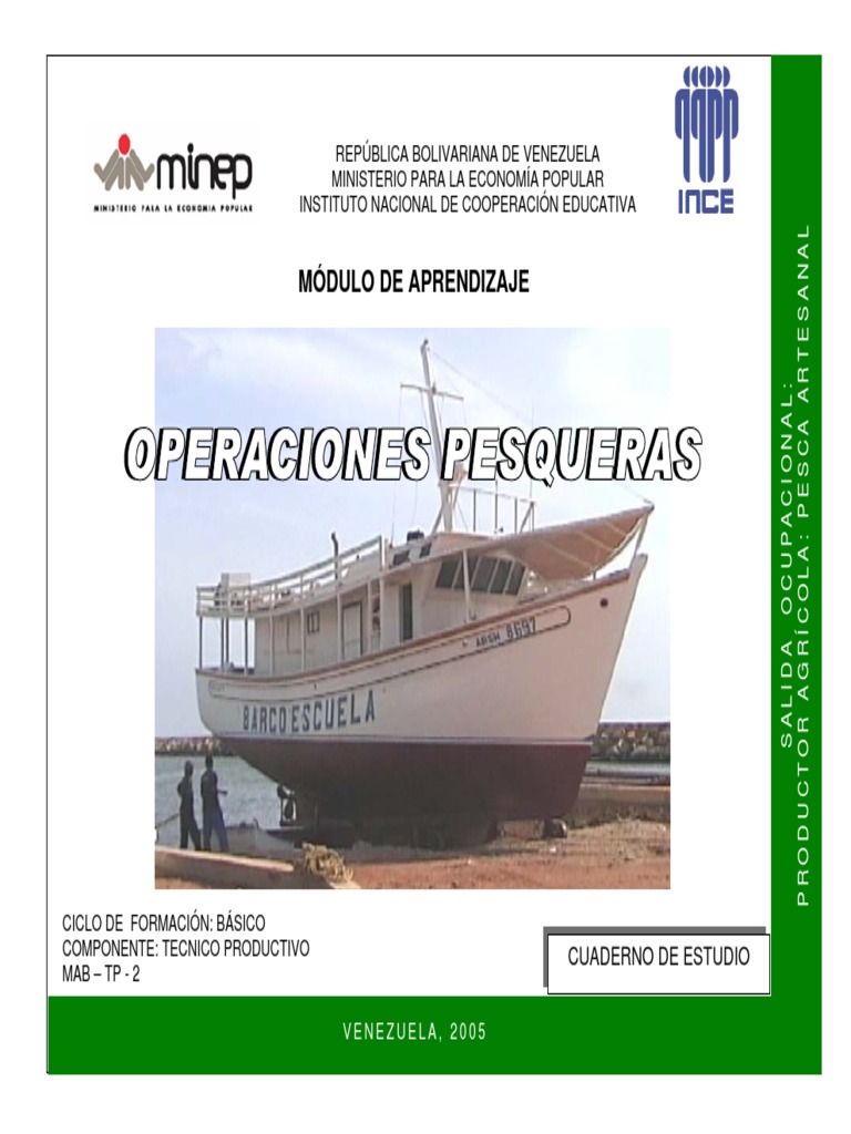 Operaciones Pesqueras | PDF | Barcos | Densidad