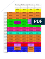 School Timetable Overview | PDF