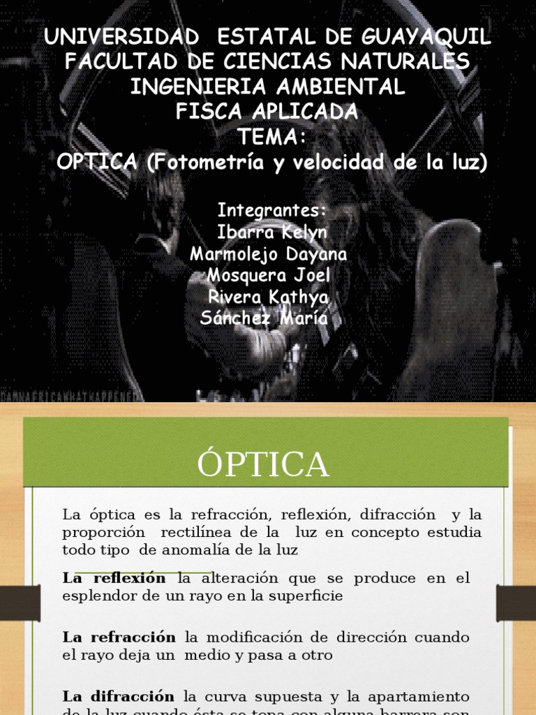 FOTOMETRIA | PDF | Ligero | Óptica