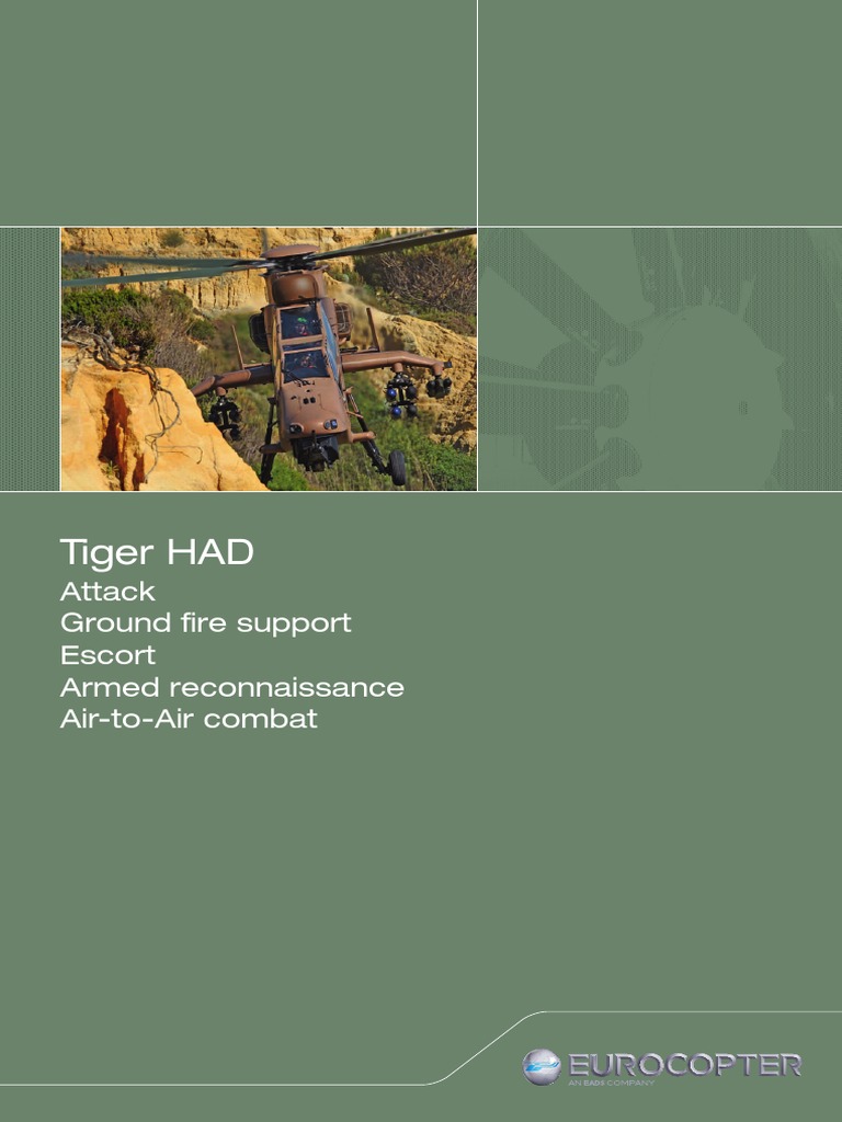 Tiger HAD PDF | PDF | Missile | Military Technology