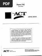 ACT Math Formulas Cheat Sheet 2025 | PDF | Area | Numbers