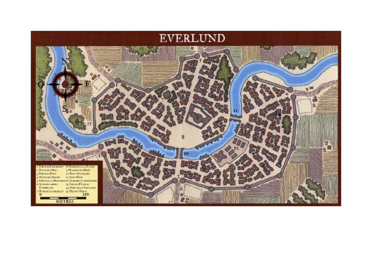Ever Lund Map | PDF